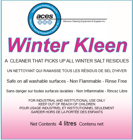 WINTER KLEEN - Winter Rinse 4L - Aces