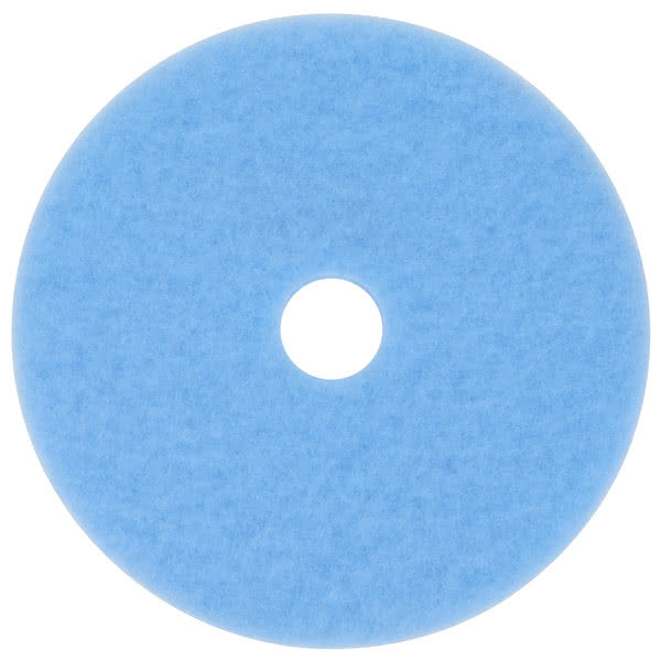 27" Light Blue Burnishing Floor Pad - Aces